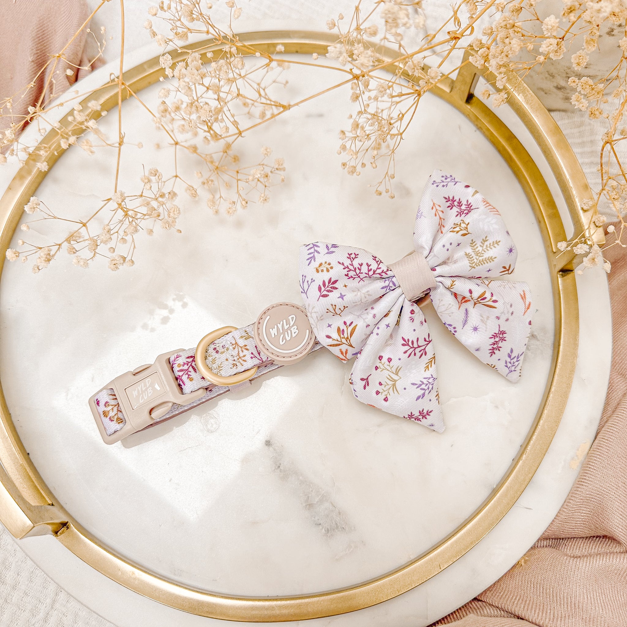 Dog Sailor Bow: Chiswick Oyster – WYLD CUB