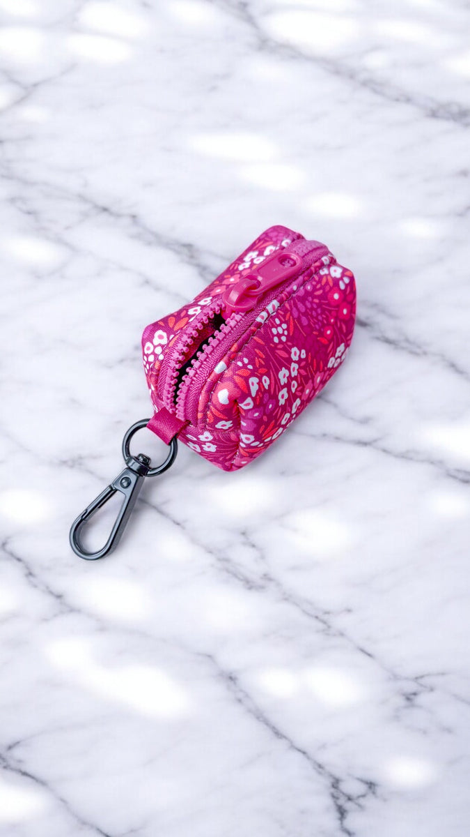 Dog Poop Bag Holder: Notting Hill Raspberry – WYLD CUB